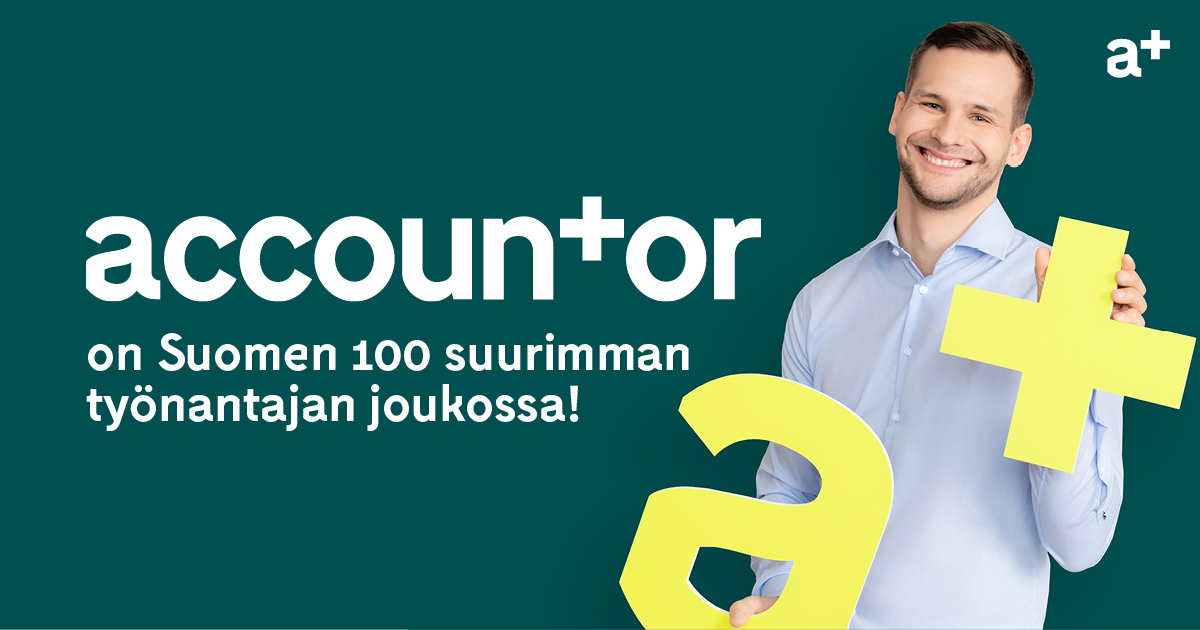 Accountor is one of Finland's 100 largest employers | Accountor