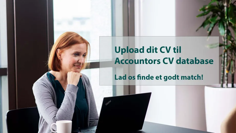 Upload dit CV til Accountors CV database | Accountor